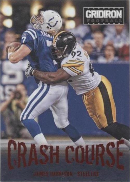2012 Panini Gridiron - Crash Course James Harrison #5 for sale online ...