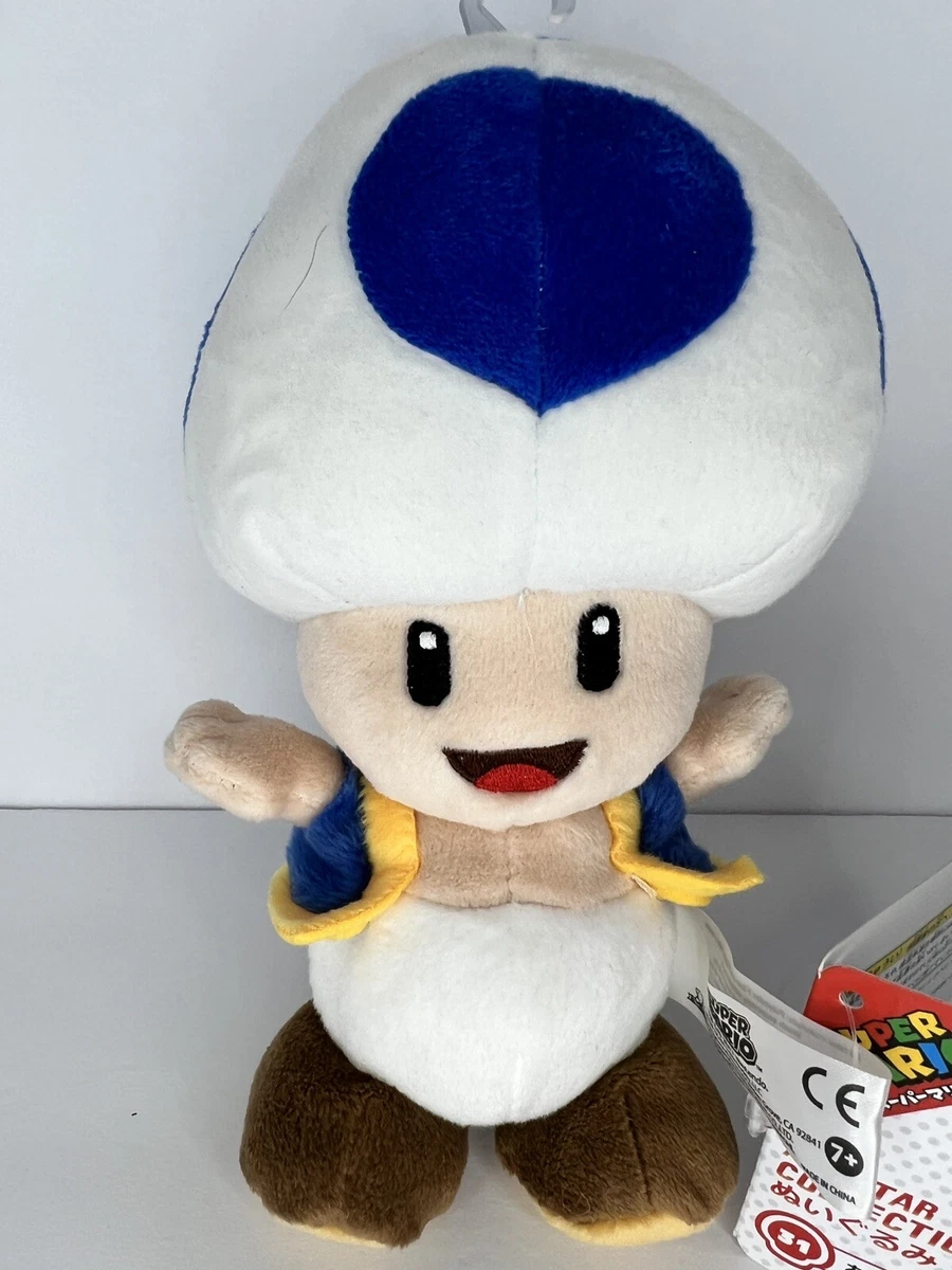 Mario Blue Toad