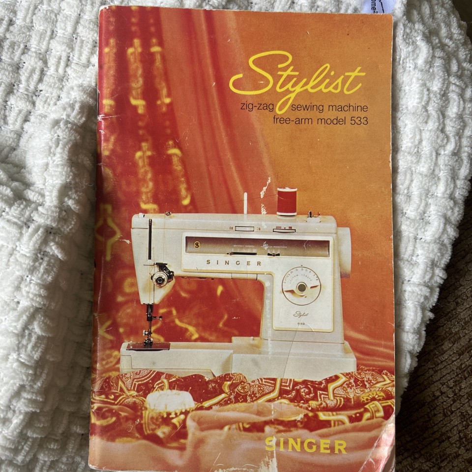 Singer Model 533 Stylist Free Arm Zig-Zag Sewing Machine 1976 | eBay