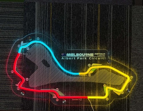 Melbourne Albert Park LED race track sign | eBay Australia