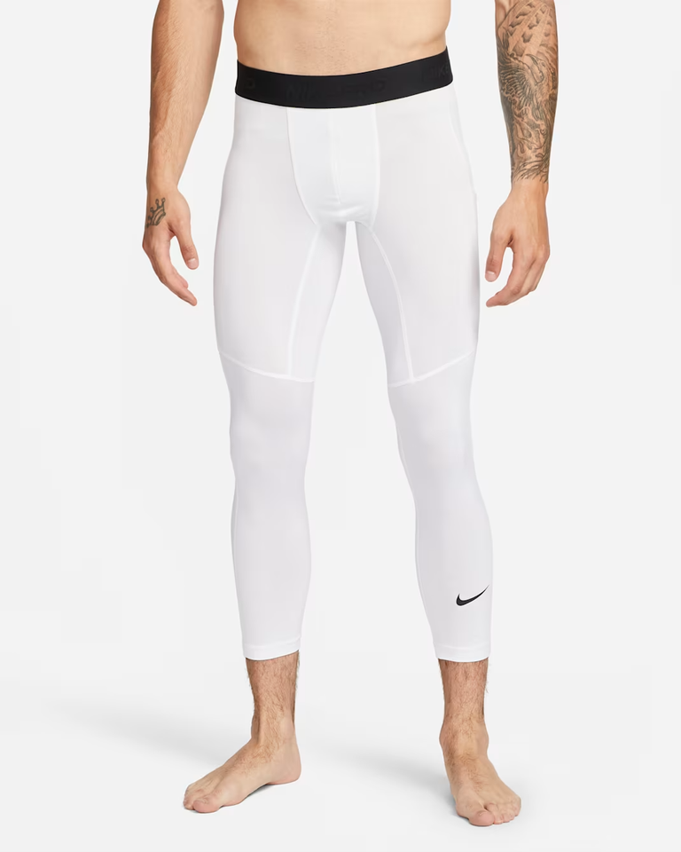 Nike Pro Men Fitness Tights Side media Pocket compression Fb7950 fb7952 ...
