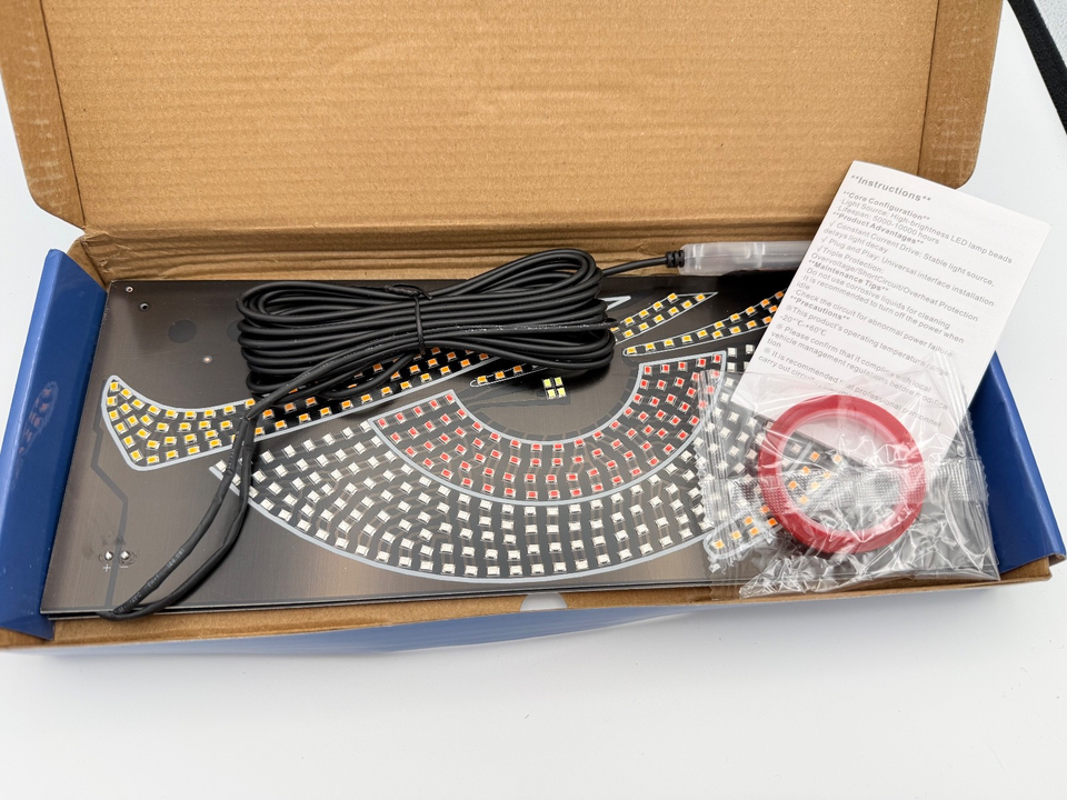 1Pair Devil's Eye LED Car Eye Light Truck Dynamic LED Light for Car ...