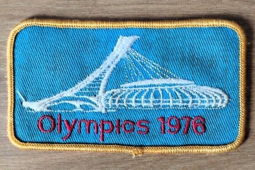 Rare Vintage Genuine Montreal Canada 1976 Olympics (Stadium) Patch *NEW ...