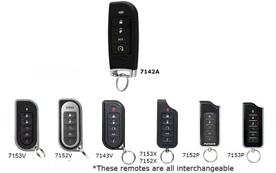 Automate 7142A 1-Way 4-Button Supercode Replacement Remote Control ...