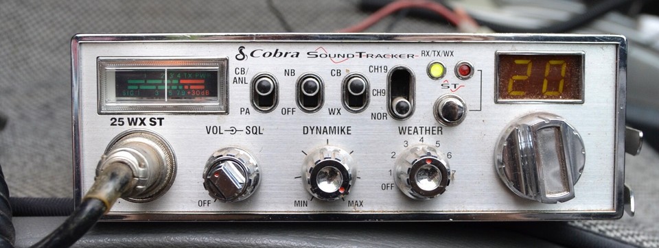 Lot of 3 Cobra CB Radios 148 GTL, 29 LTD, Sound Tracker 25 WX ST w ...