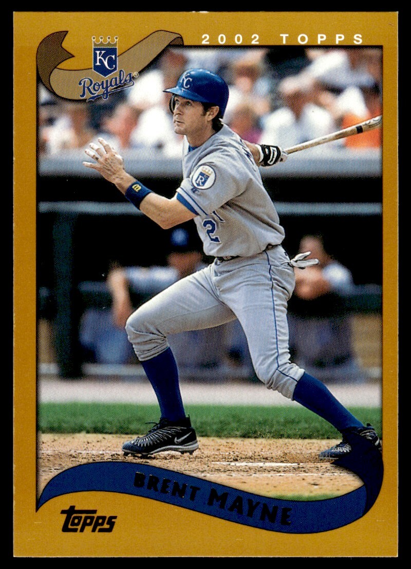 2002 Topps Baseball Card Brent Mayne Kansas City Royals #611 | eBay