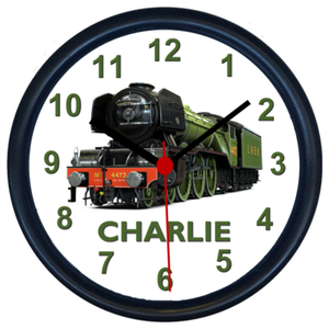 Personalised LNER No. 4472 "THE FLYING SCOTSMAN" Steam Locomotive Wall ...