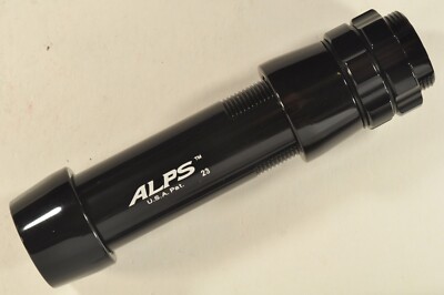 ALPS Centra-Lock Aluminum Reel Seat-CAH23M Black (Length: 140.93mm/ID ...