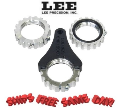 Lee Precision Ultimate Spline Drive Lock Rings w/ Wrench, Silver NEW ...