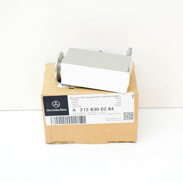 MERCEDES W212 Expansion Valve Heating Evaporator A2128300284 Genuine ...