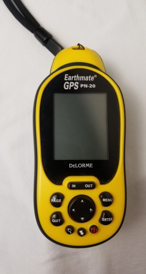DeLorme Earthmate PN-20 Handheld 2.2 in. Screen Hiking GPS & LT-40 ...