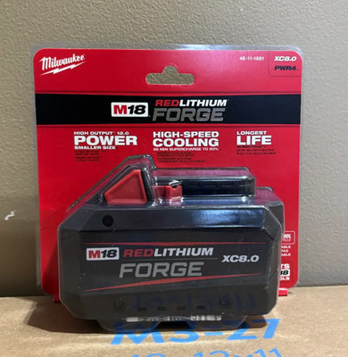Milwaukee M18 Red Lithium Forge XC8.0 | eBay