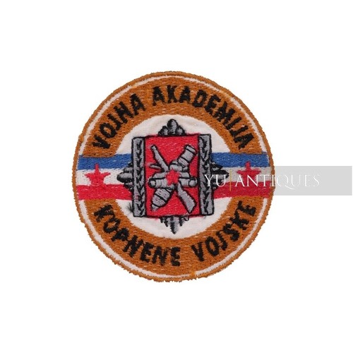 Patch SFRY JNA YPA Armée populaire yougoslave Académie militaire ...