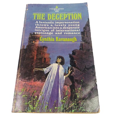 1ST ED The Deception By Cynthia Kavanaugh VTG 1966 Pyramid Gothic | eBay