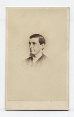 CIVIL WAR CDV TAX STAMP. MAN WITH CHIN FUZZ. BY WHIPPLE, BOSTON, MASS ...