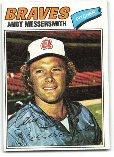 1977 Topps #80 Andy Messersmith NM Near Mint Braves ID:310523 | eBay