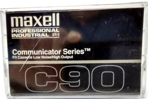 Maxell Communicator Series C90 Blank Audio Cassette Tape Sealed | eBay