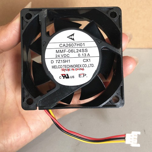 Mitsubishi CA2607H01 MMF-06L24SS-CX1 24V 0.13A 6025 Inverter Cooling ...