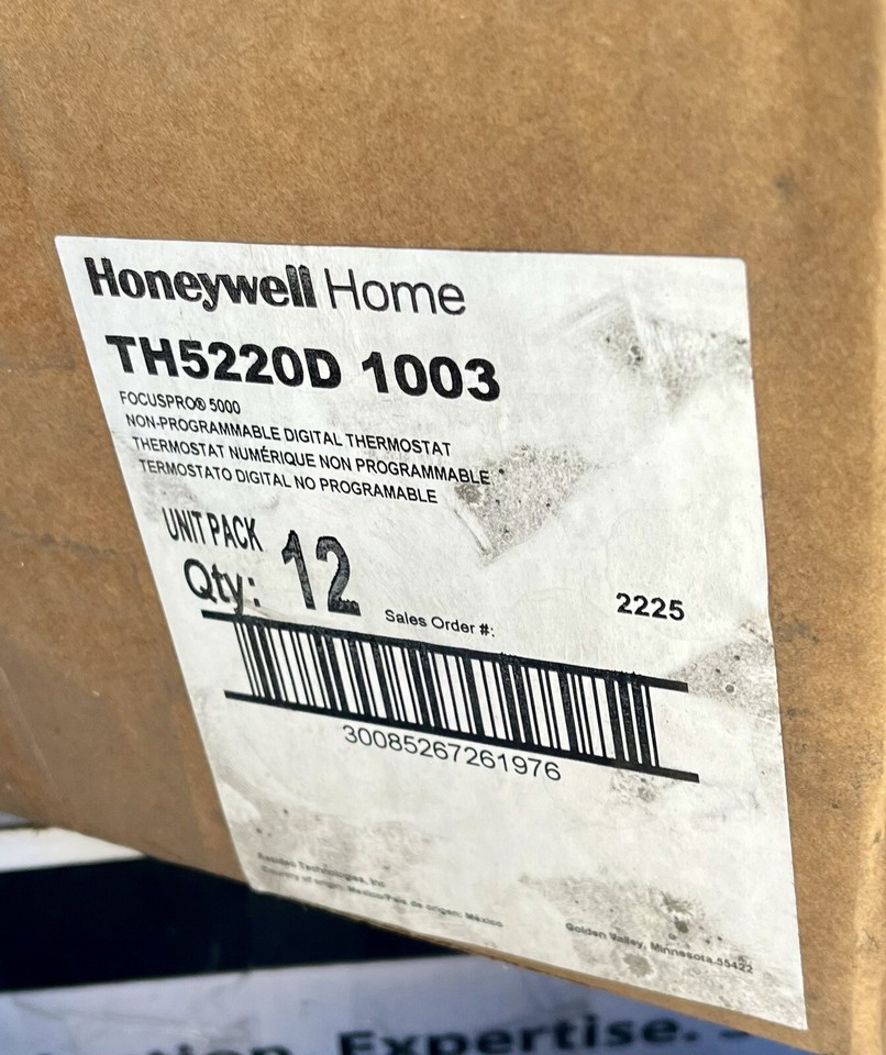 Honeywell FocusPro 5000 Multi-Stage Low Voltage Wall Thermostat ...