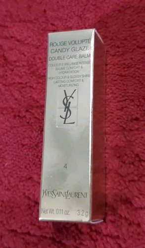 Yves Saint Laurent Rouge Volupte Candy Glaze Balm 4 nude pleasure | eBay