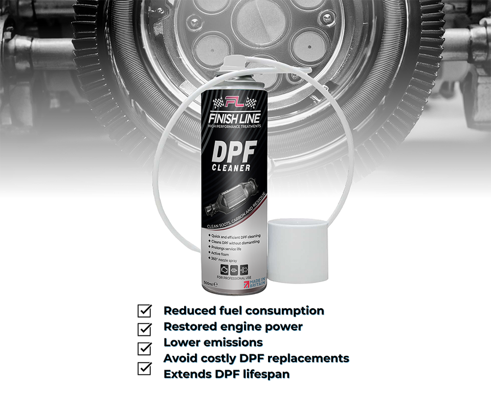 DPF Foam Cleaner Aerosol 500ML Diesel Particulate Filter Cleaner Foam ...