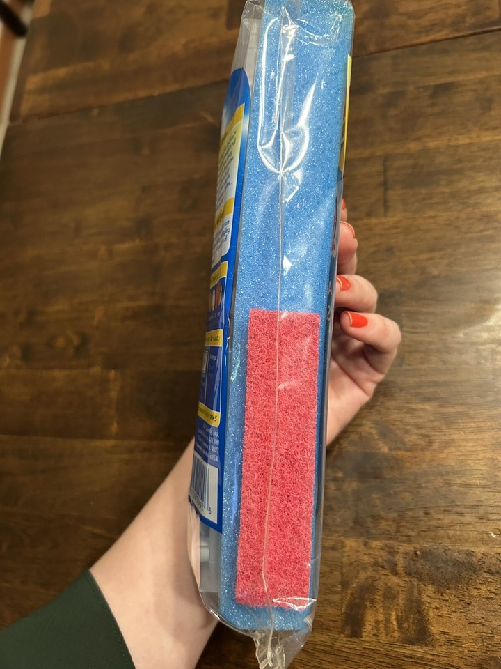 Quickie Automatic Sponge Mop Refill Head Dry Shine Sponge Type S Blue ...