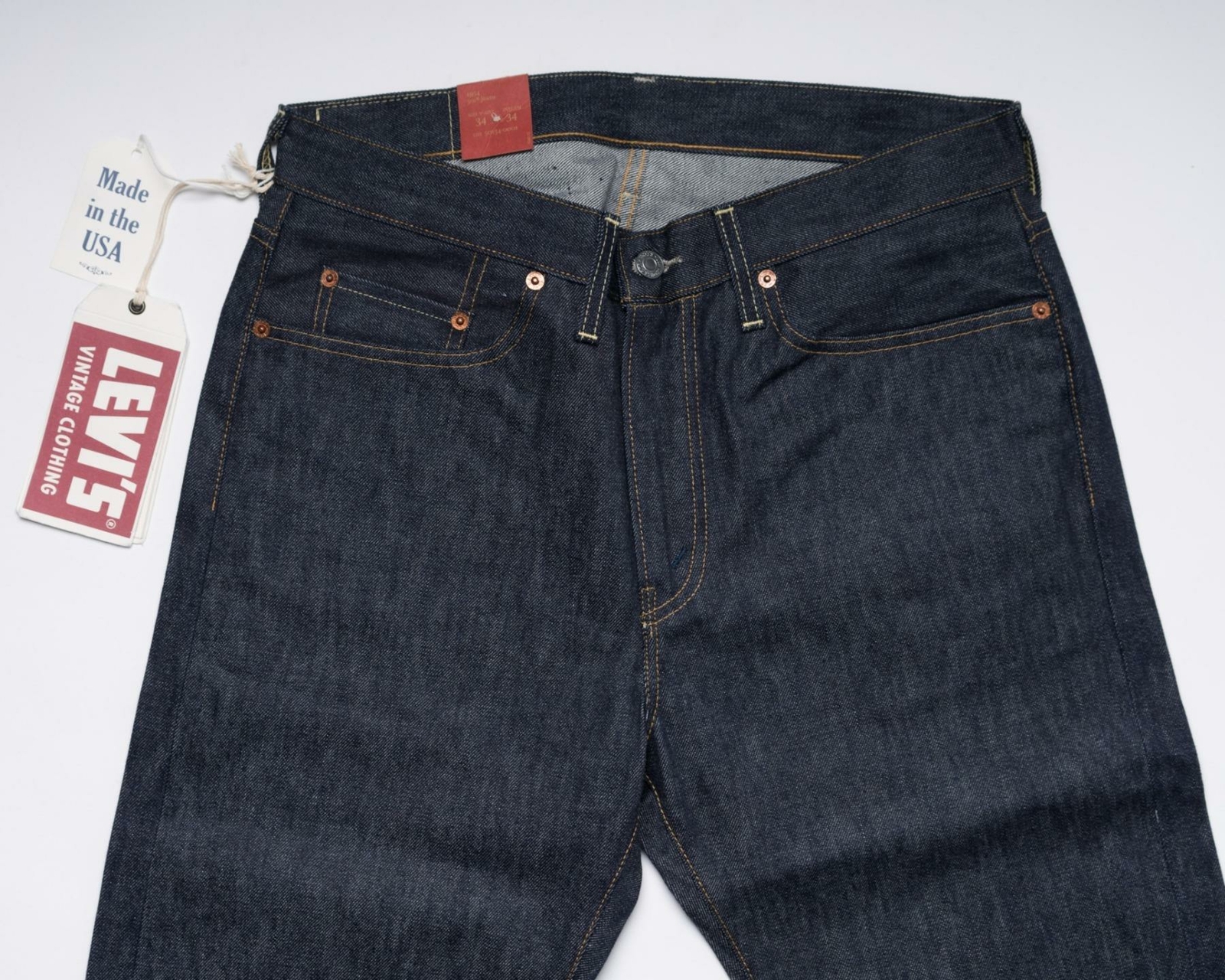 LVC Levi’s Vintage Clothing 501Z XX 1954 Selvedge Denim Jeans 28X34 ...