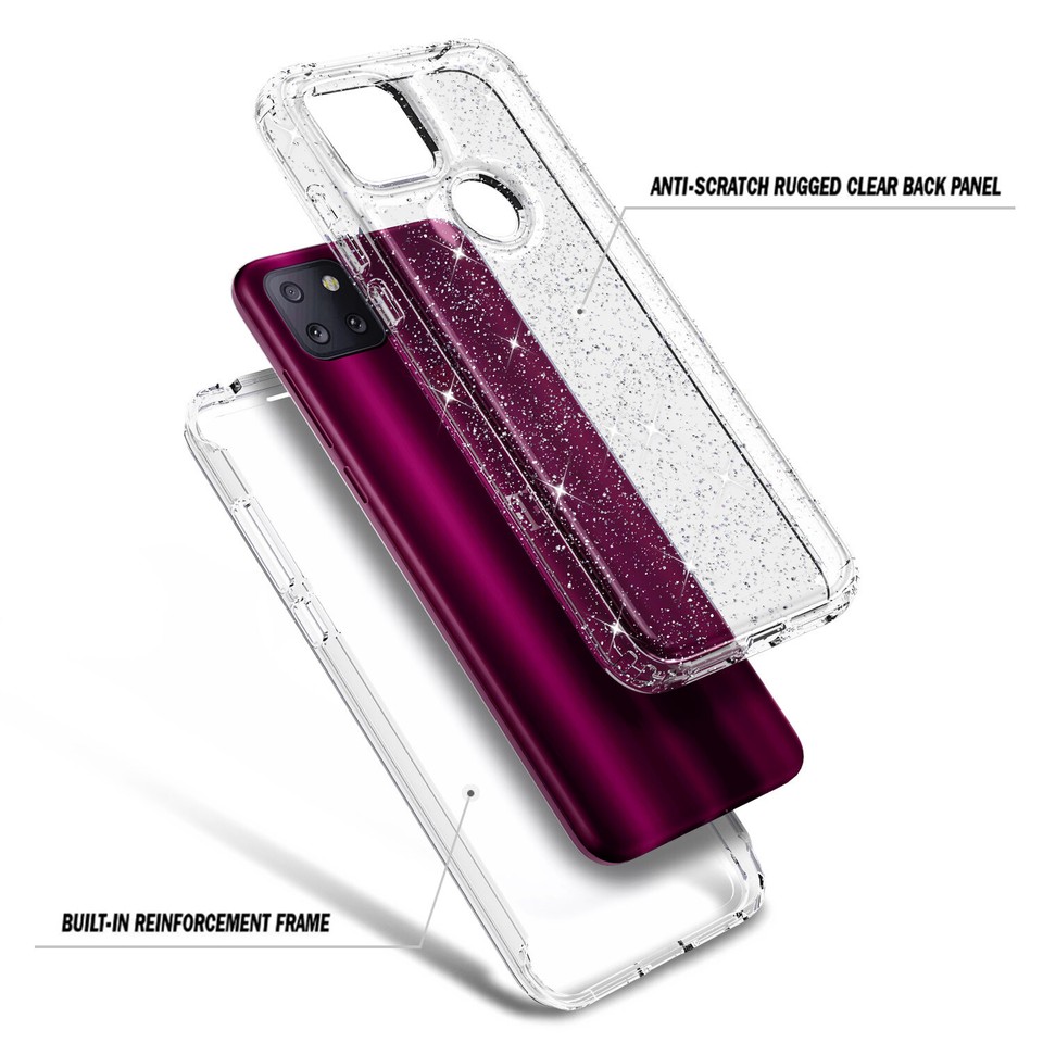 For T-Mobile REVVL 4/Revvl 4+/5G Ultra Slim Marble Protector Phone ...