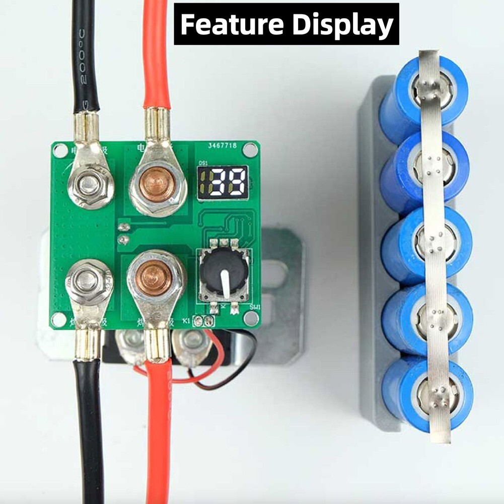 Spot Welding Machine Adjustable 199 Gear 12V Relay Kit for Professional ...