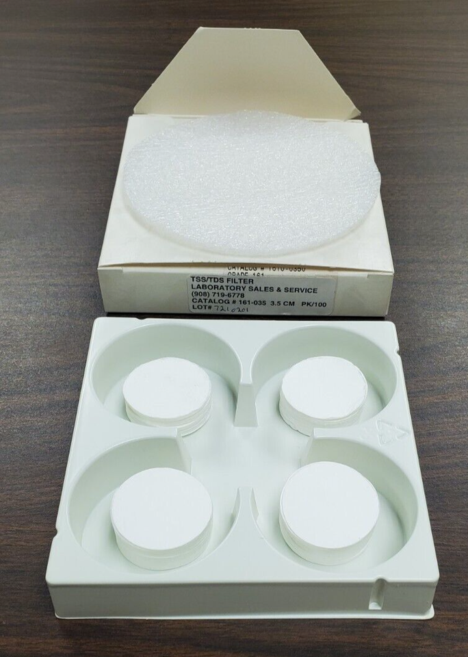 TSS/TDS FILTER PAPER, 3.5CM PK/100 | eBay