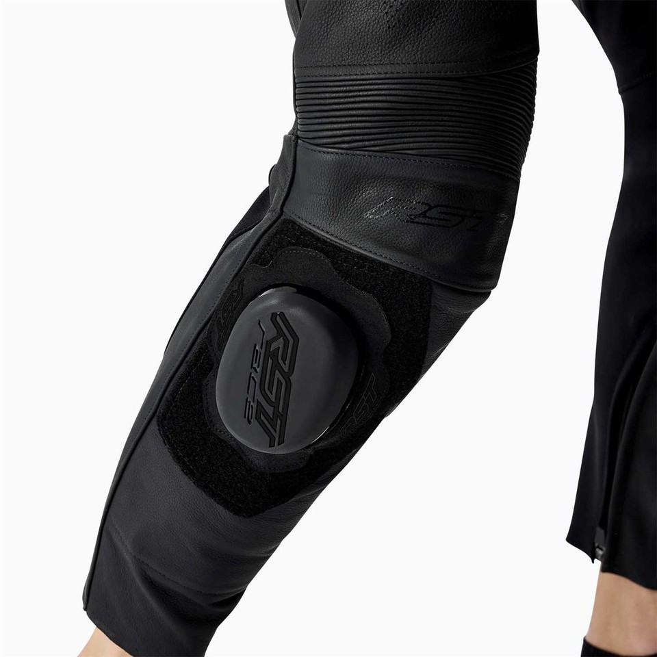 RST S1 D3O Mens Leather Motorcycle Motorbike Trousers Black | eBay UK