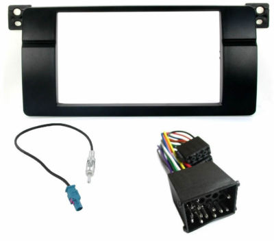 CT23BM07 BMW 3 SERIES E46 1998-2006 CD DOUBLE DIN FACIA FASCIA SURROUND ...