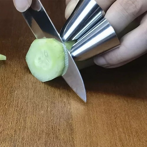 Metal Finger Guard Protector Tool Adjustable Kitchen Cooking Nut Opener ...