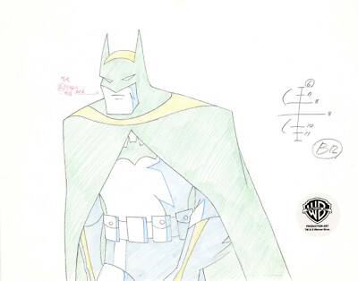 Static Shock Animated Series-Original Drawing-Batman-The Big Leagues | eBay