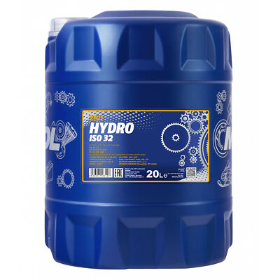 Mannol 2101 ISO 32 20L Hydraulic Oil High Grade Like Shell Tellus 27 ...