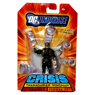 DC Universe Crisis Thanagarian Wingman 4” Series 1 Figure #35 Variant ...