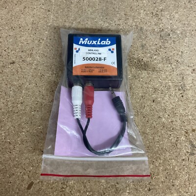 MuxLab 500028-F-2PK Female Stereo Hi-Fi Balun, for / AV Connectivity ...