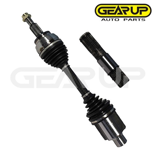 Front Left CV Axle & Intermediate Stub Shaft for Dodge Ram 1500 4WD ...
