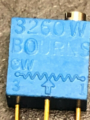 3260W-1-502 BOURNS VARIABLE RESISTOR 2 PACK | eBay