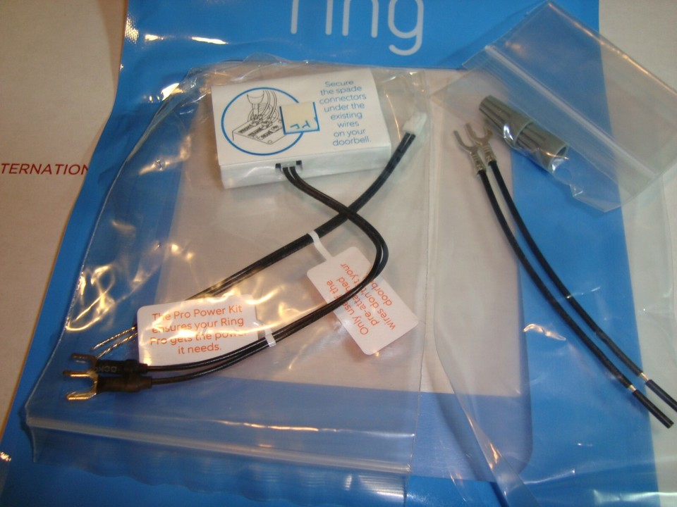 Ring Doorbell Pro Wi-Fi Power Kit V2 - Read Description Parts Only Door ...