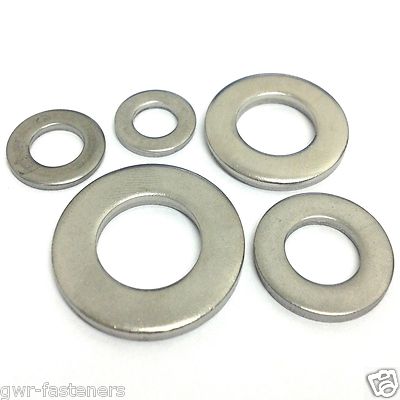 0BA 2BA 3BA 4BA 6BA - Stainless Steel Flat Washers - 20 Pack - BA ...