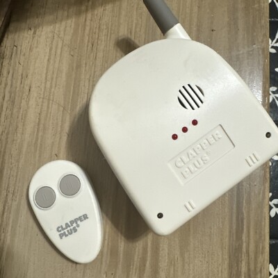 Sealed Clapper Plus w Remote Control or Clap Hands On Off New Appliance ...