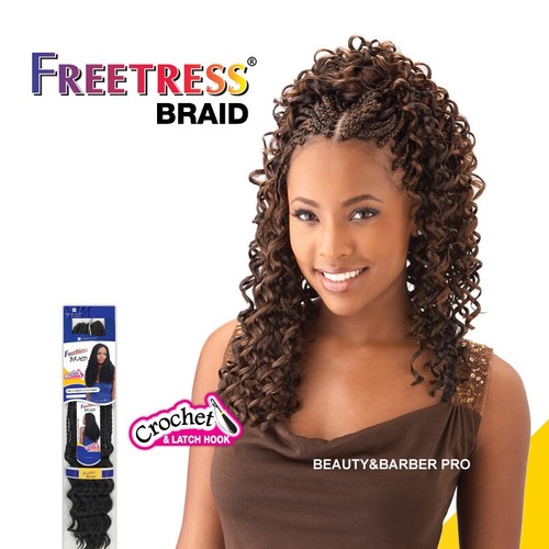 Freetress Premium Synthetic Hair Braid Crochet - GOGO CURL 26" | eBay