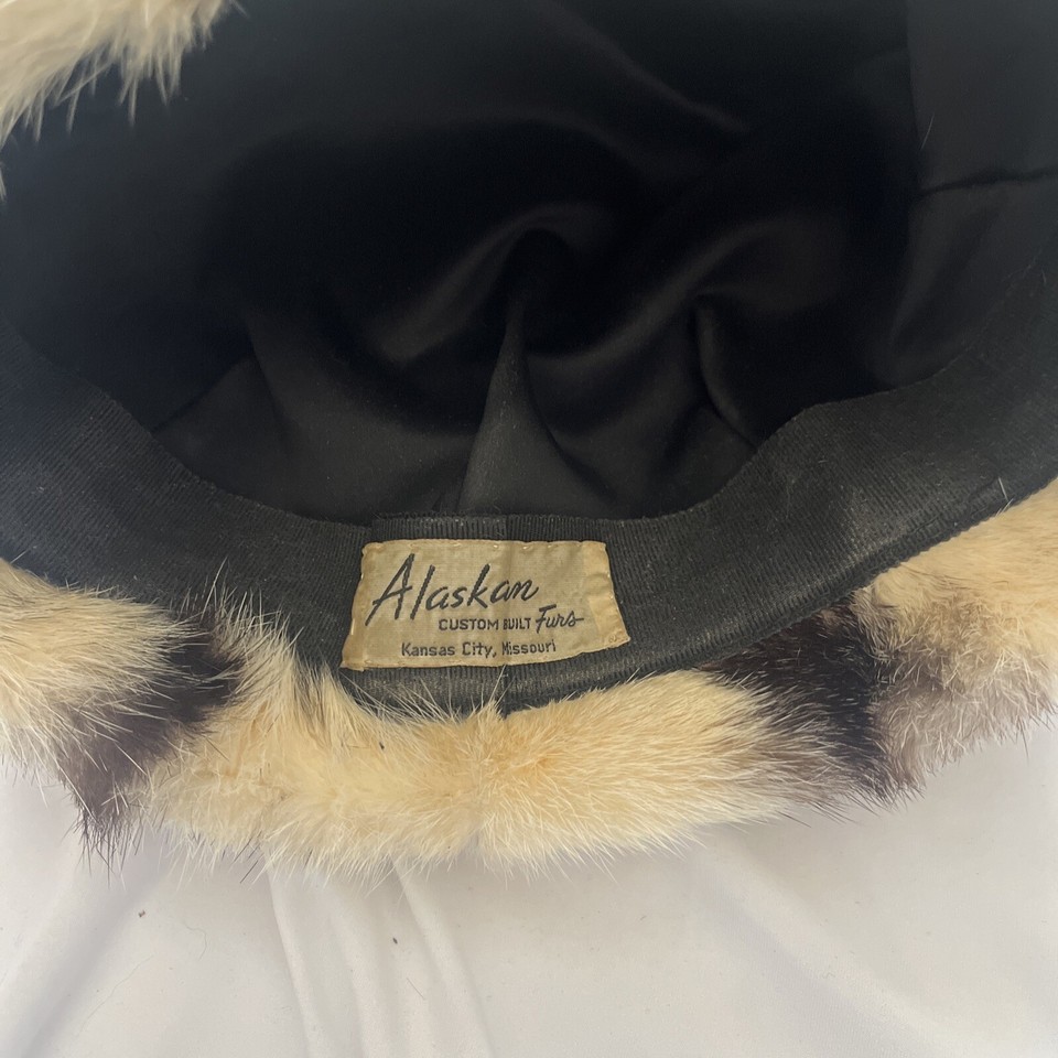 Beautiful Vintage Alaskan Furs Custom Hat Real Fur | eBay