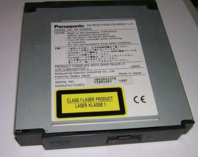 Panasonic Toughbook CF-25 CF25 CD-ROM Drive Pack Module Ruggedized ...