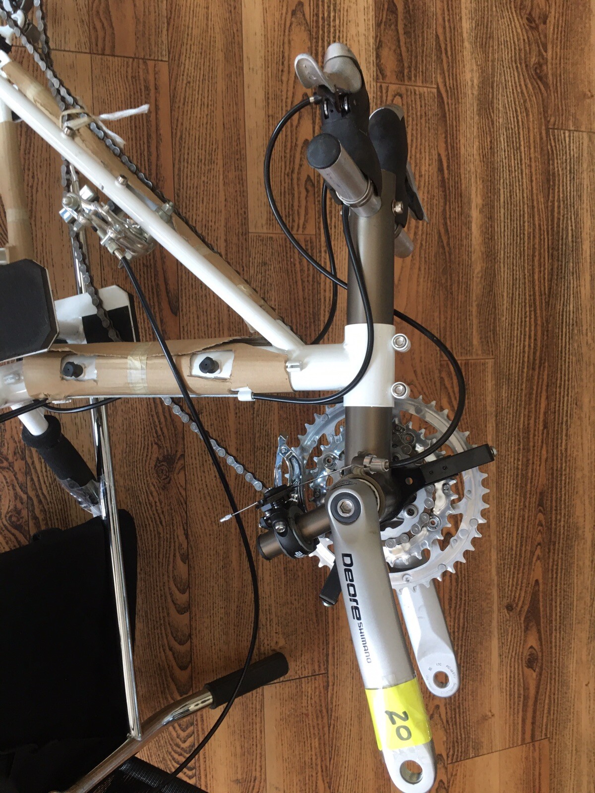 Lightning Cycle Dynamics Hand Cycle Frame Set (incompleate) | eBay