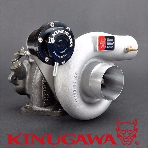 Kinugawa Billet Turbo 2.4" Inlet / AR60 For SUBARU WRX STI TD05H-20G ...