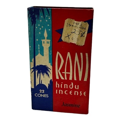 Rani Hindu Incense Cones Jasmine Scent Room Deodorant 14 Count | eBay