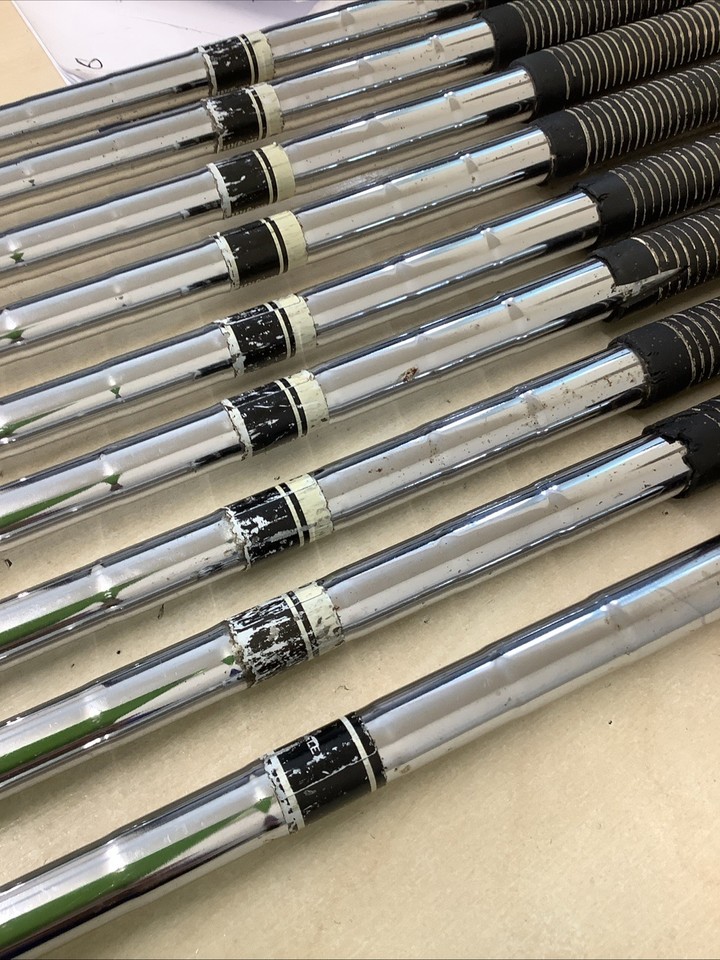 9x Wilson 1200 LT Golf Club Iron Set 3,4,5,6,7,8,9 S and P | eBay UK