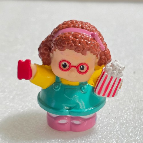Fisher-Price Little People Girl MAGGIE Carnival Popcorn Ticket ...